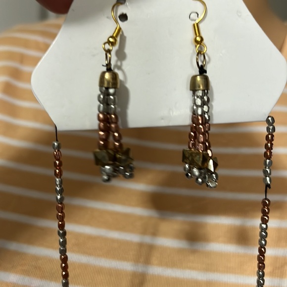 Jewelry | Boho Necklace And Earrings Set | Poshmark